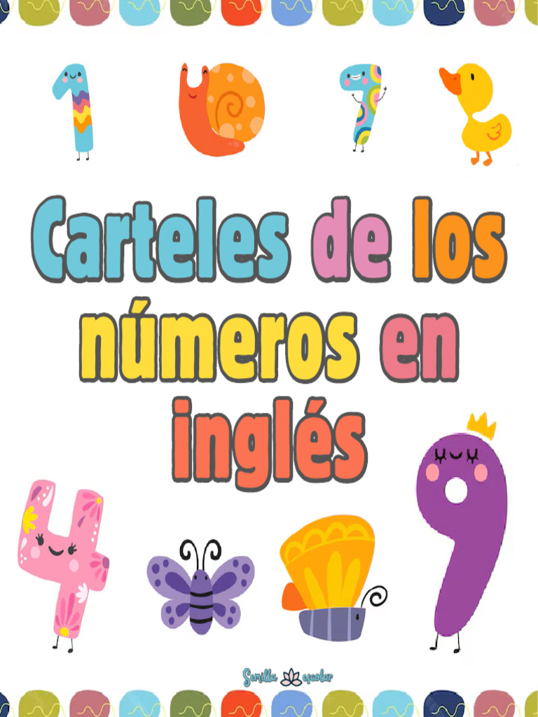 Números en Inglés | PDF