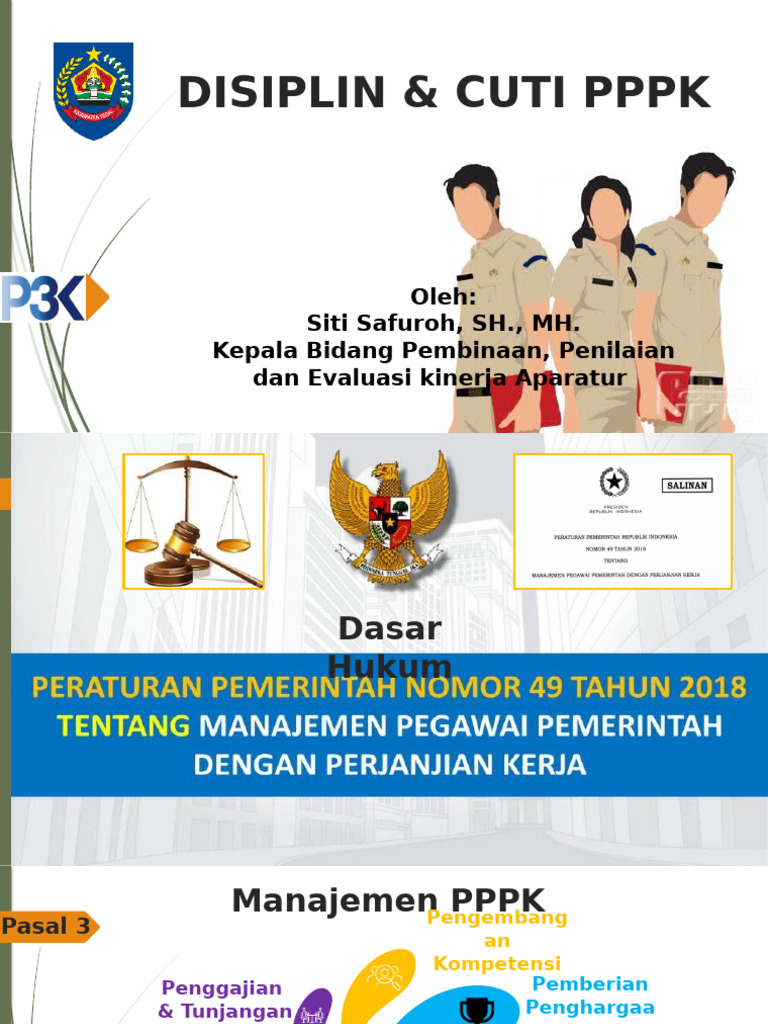 Disiplin Dan Cuti PPPK | PDF