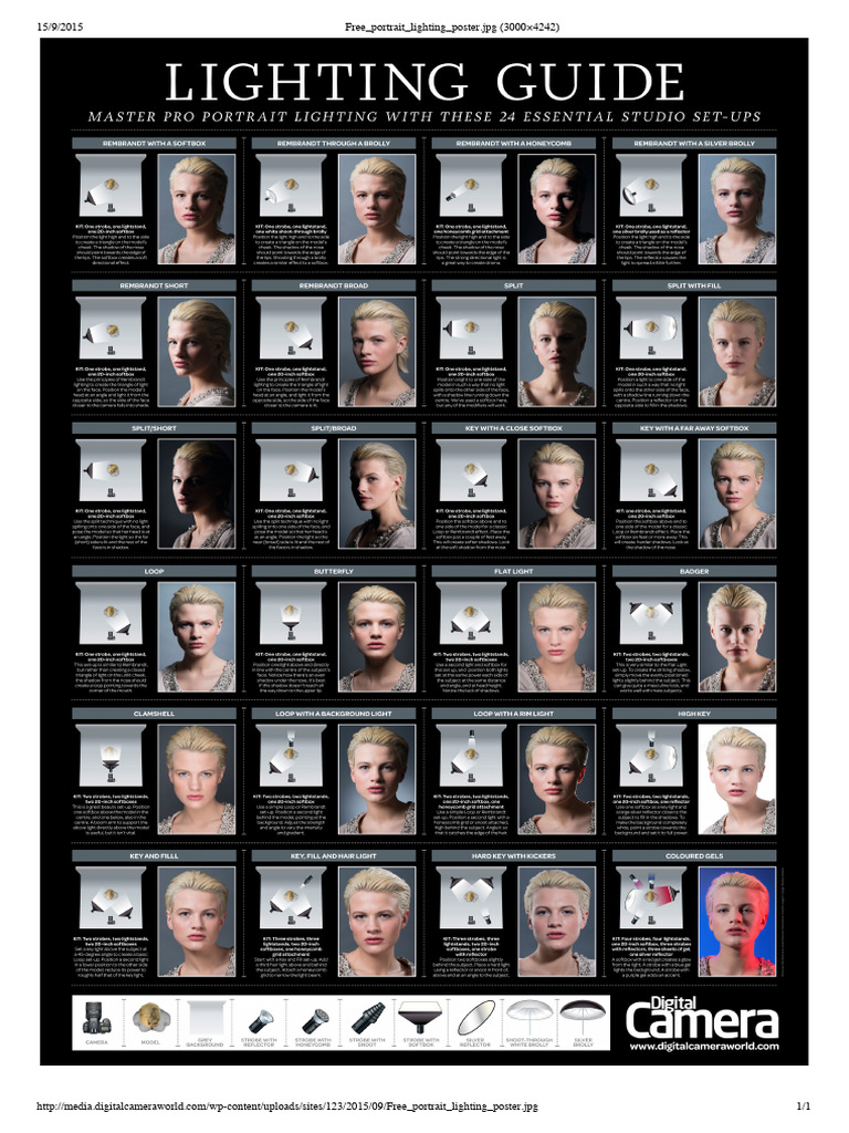 Free - Portrait - Lighting - Poster - JPG (3000 - 4242) | PDF