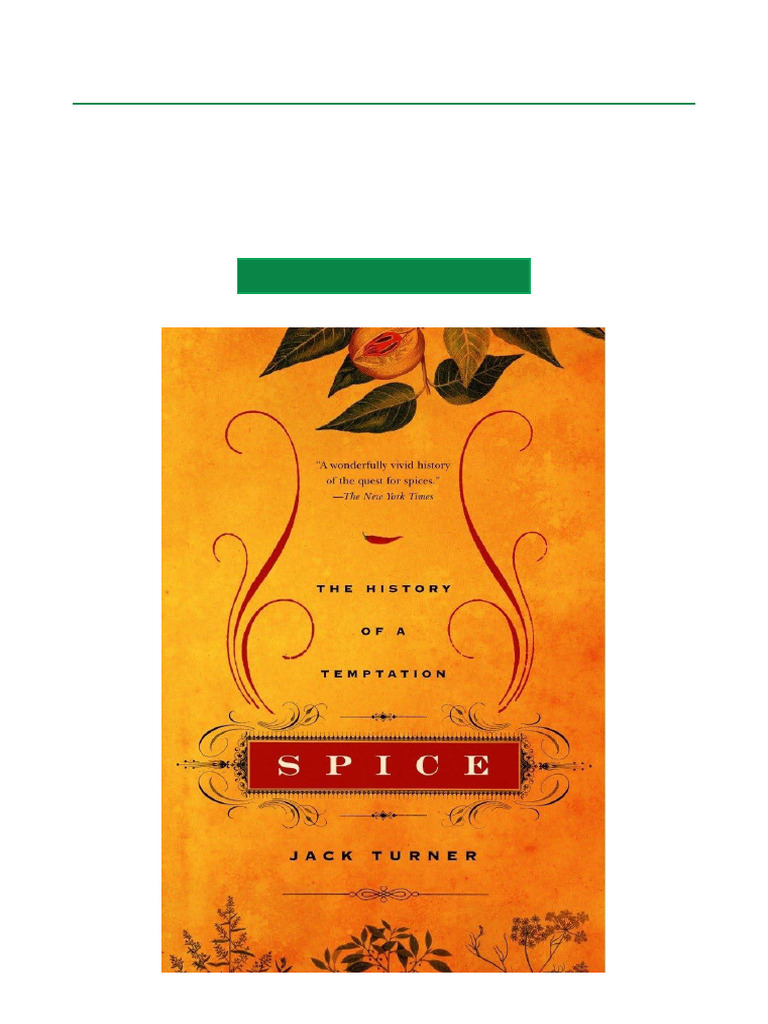 Spice The History of A Temptation Academic PDF Download | PDF