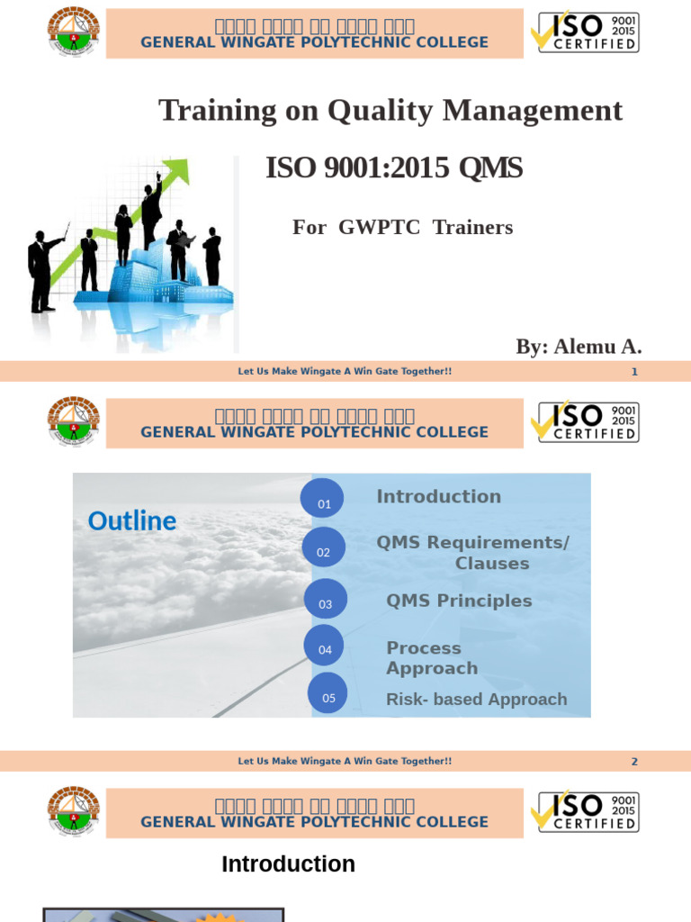 ISO QMS | PDF | Quality Management System | Quality Management