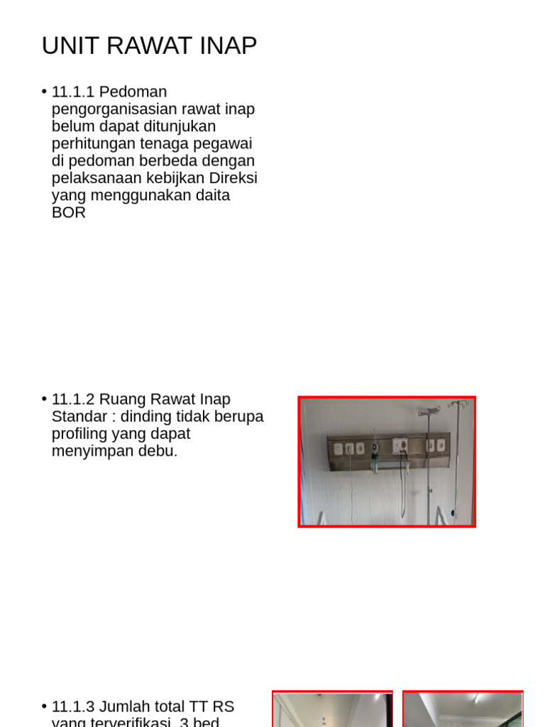 Sio Unit Rawat Inap | PDF