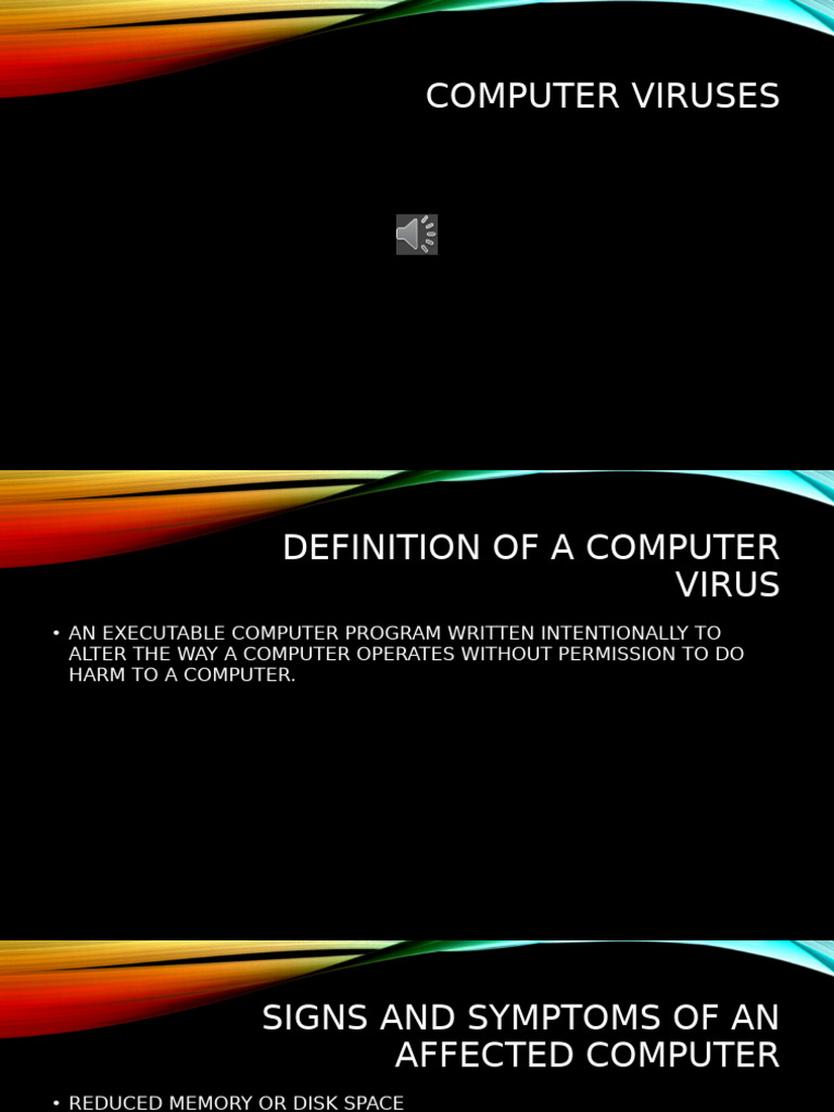 COMPUTER VIRUSES | PDF | Computer Virus | Antivirus Software