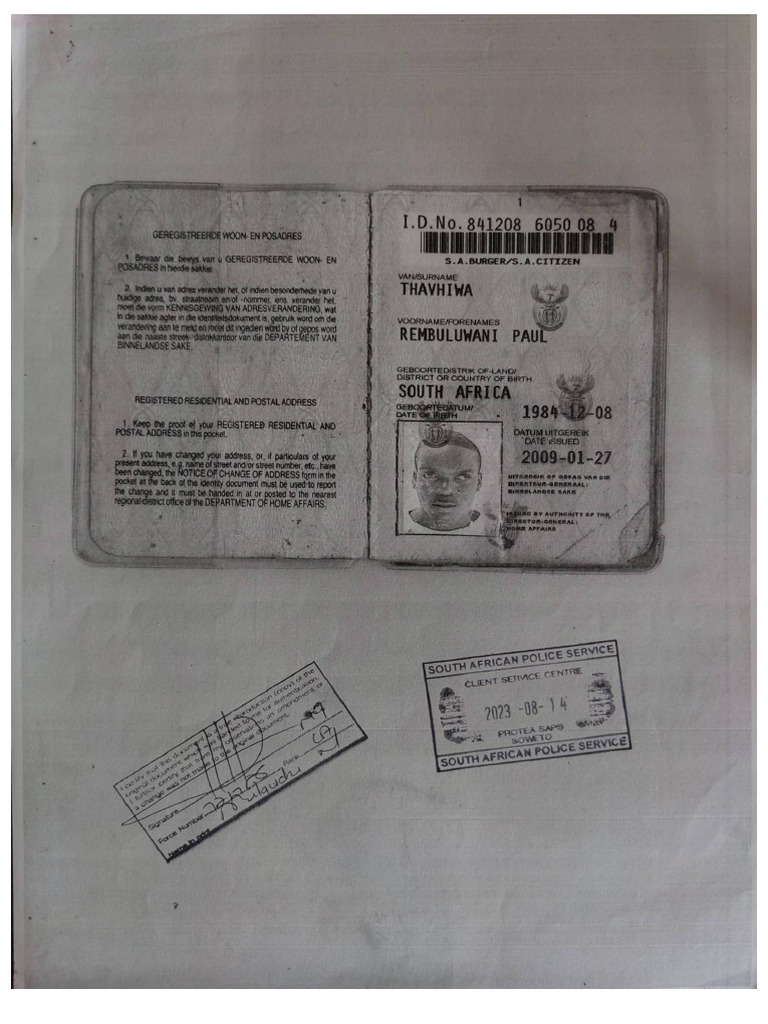 certified I'd copy | PDF