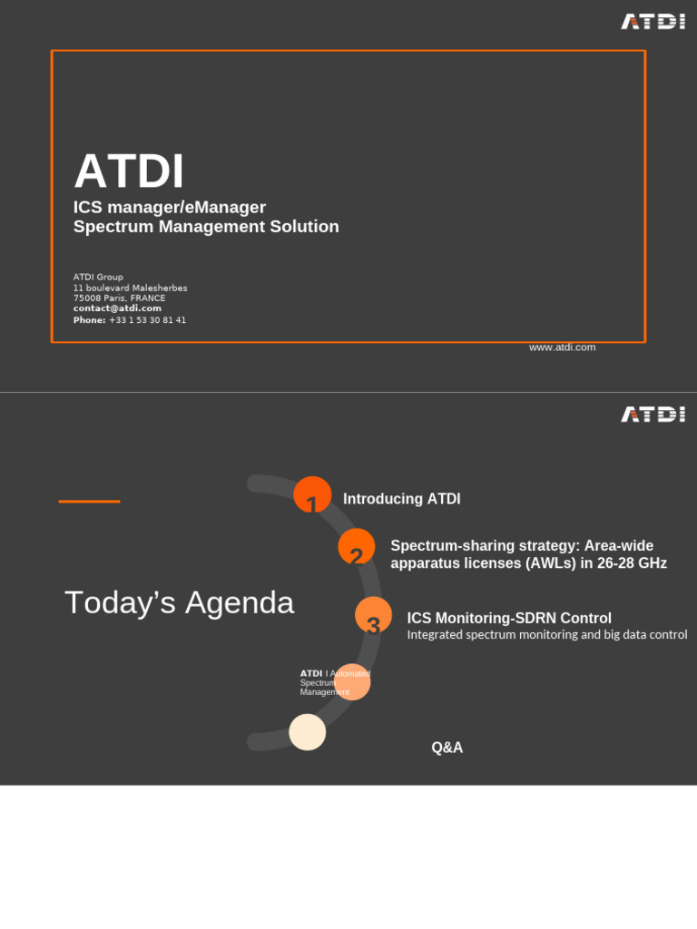 ICS-Manager Emanager | PDF | Radio Spectrum | Graphical User Interfaces
