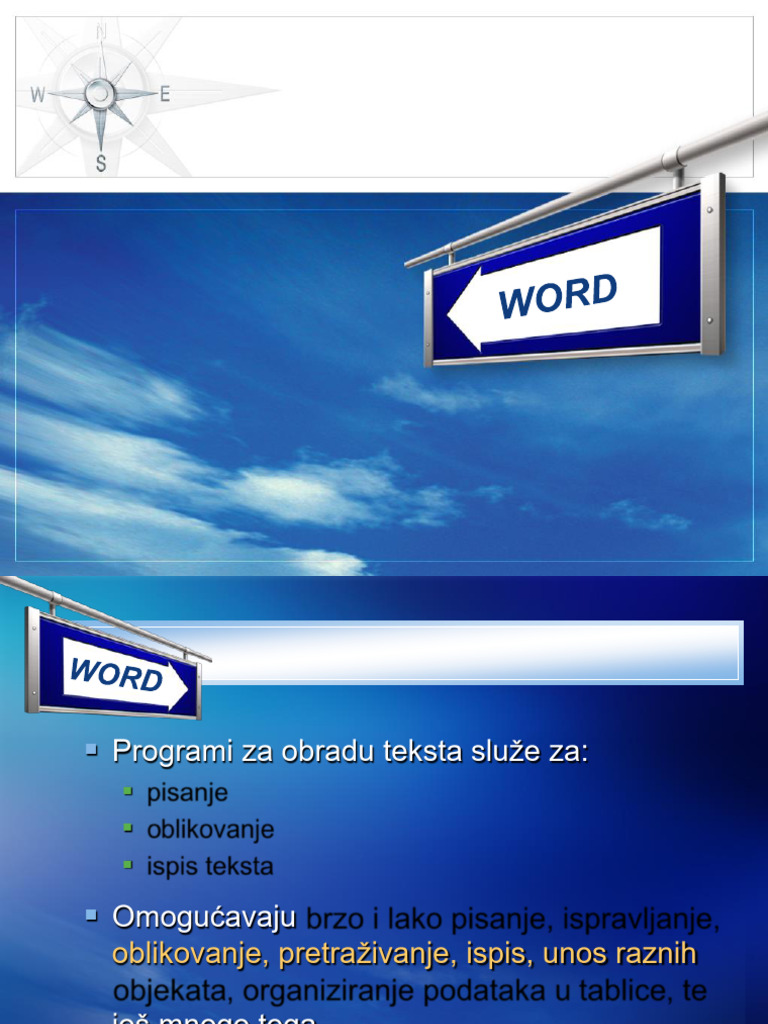 Uvod U MS Word | PDF