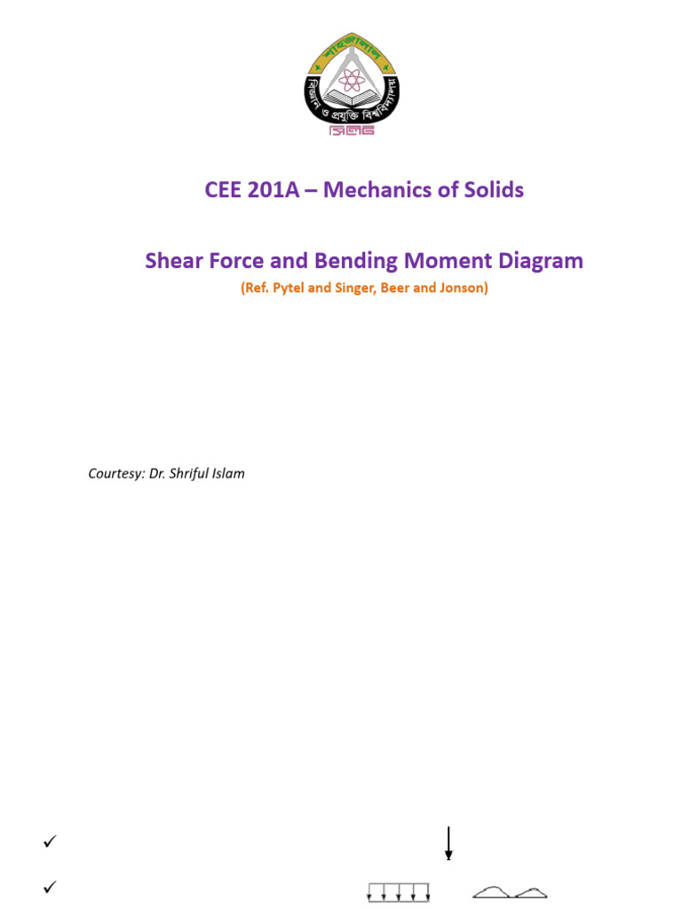 SFD and BMD Revised1 | PDF | Bending | Solid Mechanics