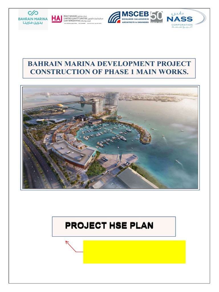 110310-E.1-001_R2 HSE Plan | PDF | Risk | Risk Assessment