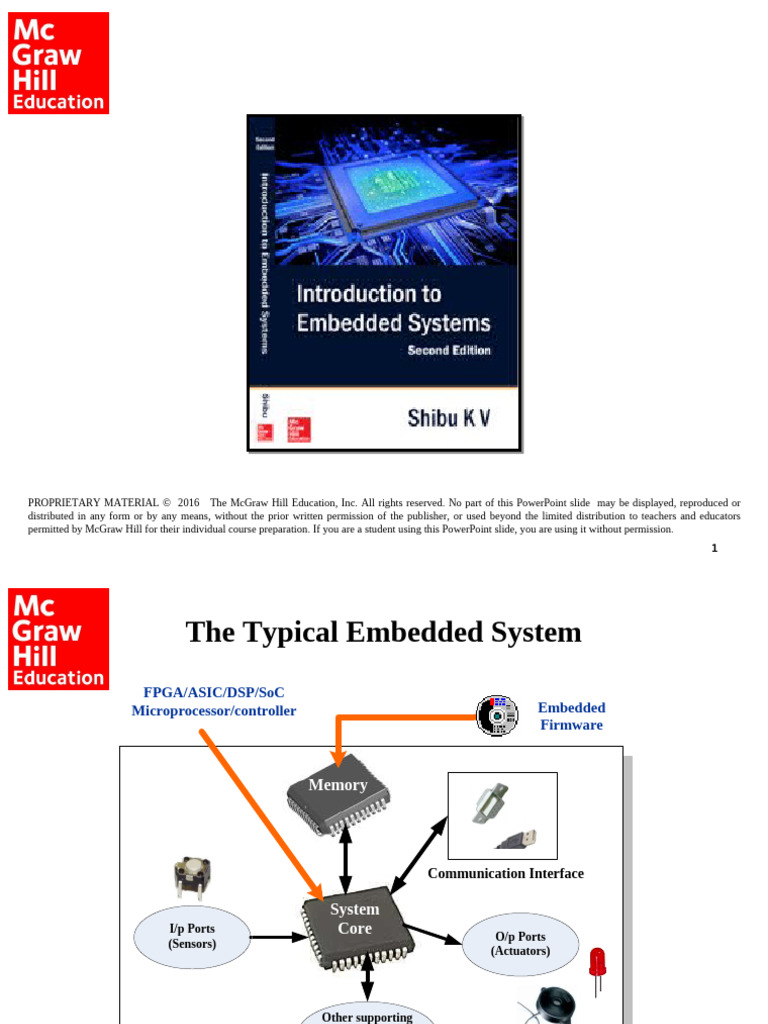 Chapter 2 Typical Embedded System | PDF | Read Only Memory | Random Access Memory