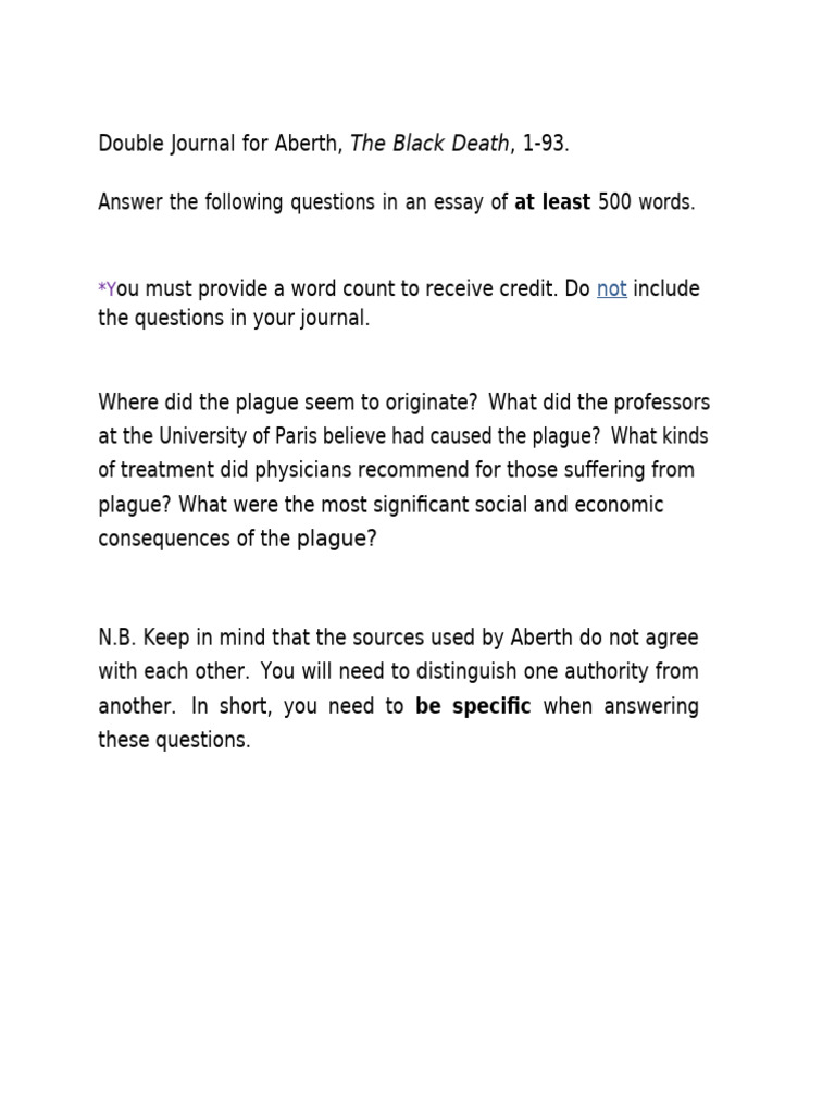 Aberth Black Death 1-93-1 | PDF