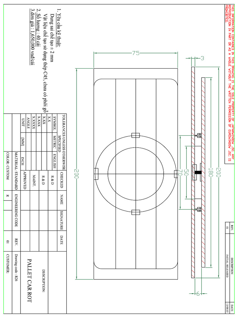 Pallet Car Rotation | PDF
