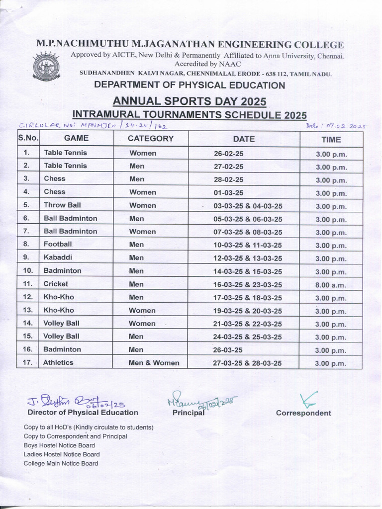 162.sports Day Games & Events Schedule | PDF