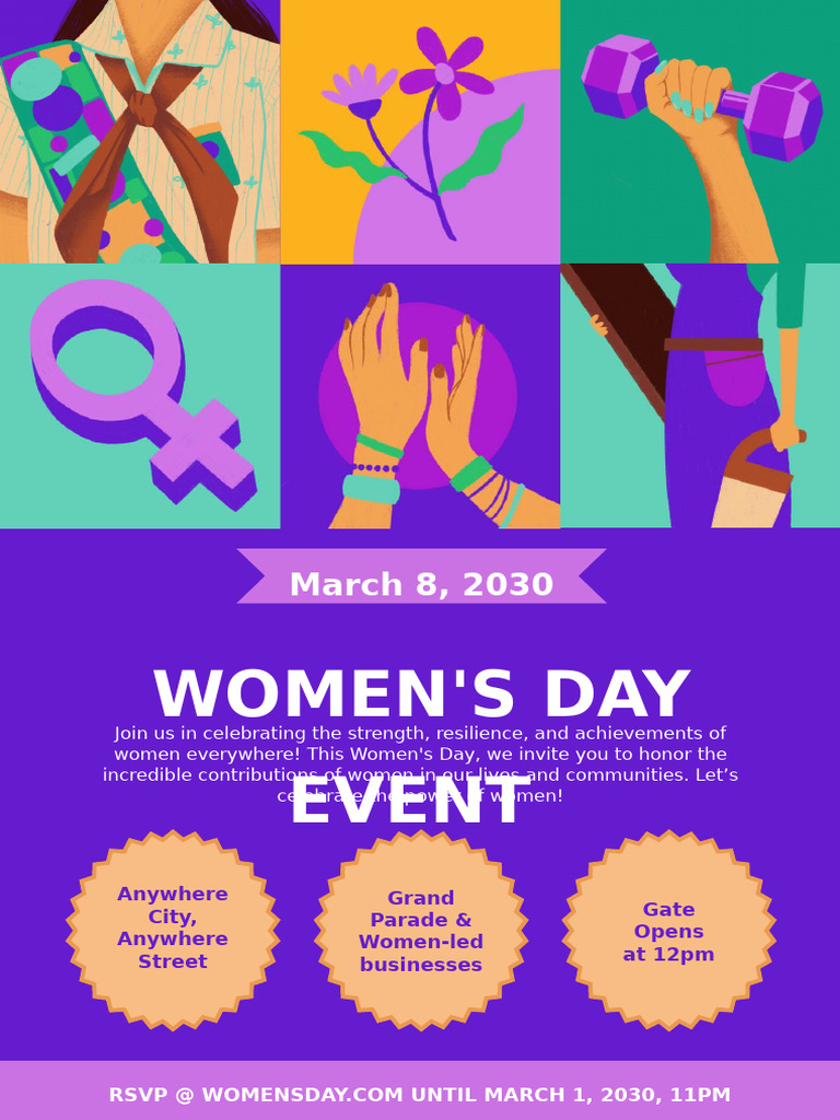 Women's Day Event Flyer | PDF