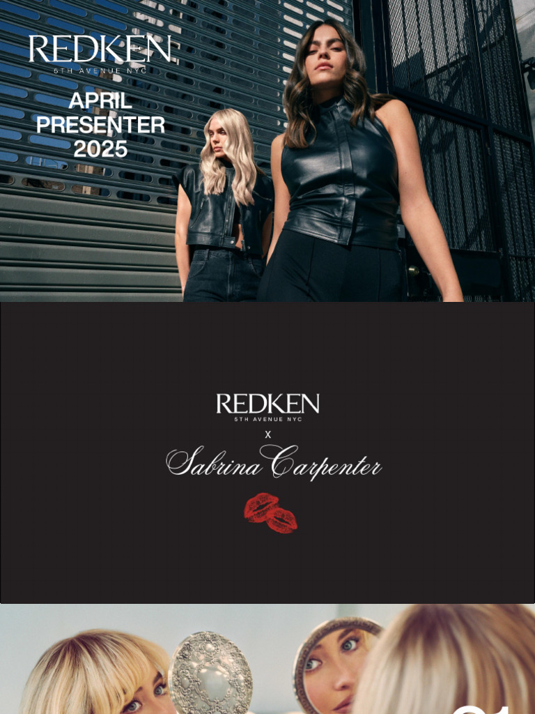 Redken April Presenter 2025 | PDF