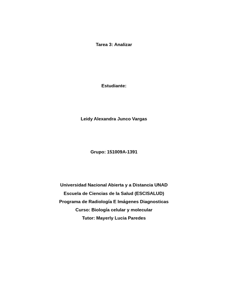 Tarea 3 | PDF | Primer (Biología Molecular) | Adn