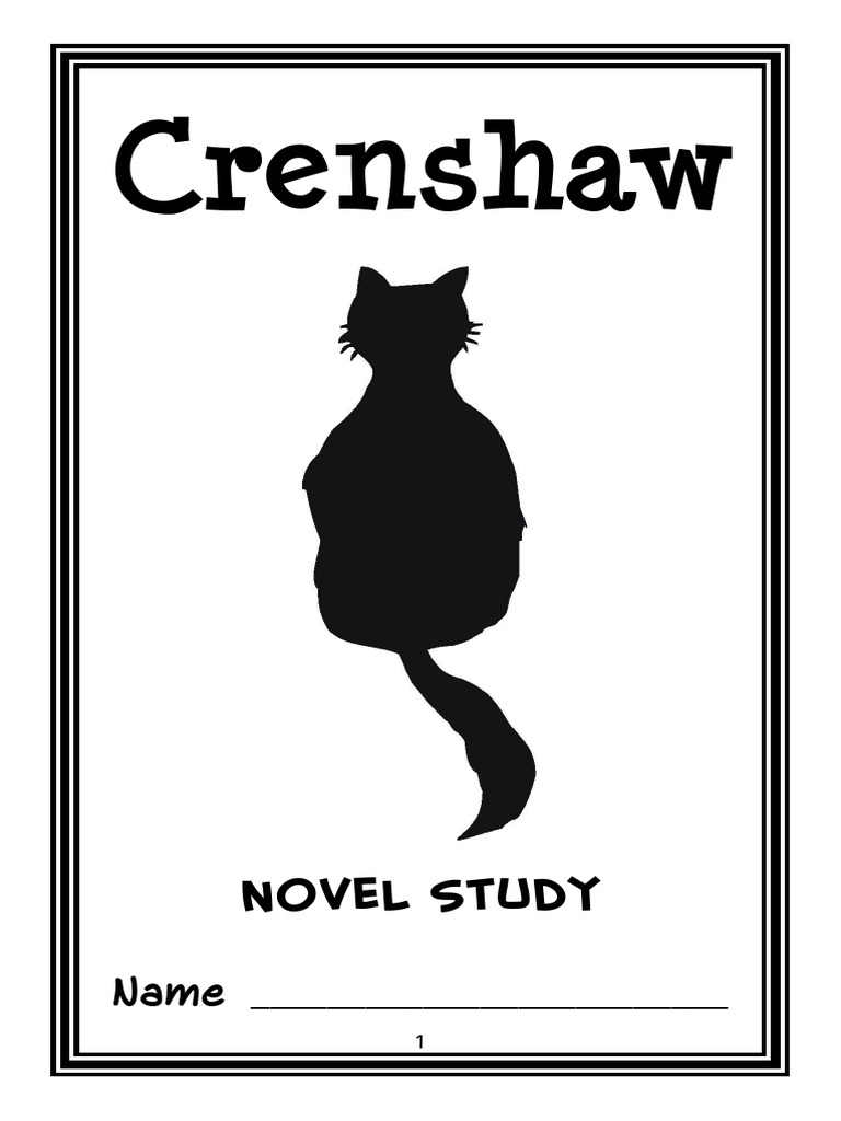Crenshaw Novel Study - by McMarie | PDF | Vocabulary | Part Of Speech