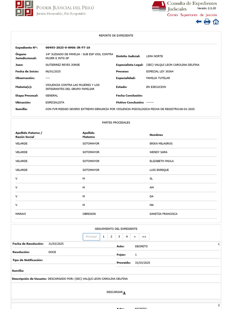 Cej - Velarde 495 | PDF | Gobierno | Separación de poderes