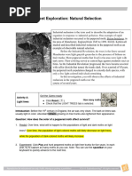 Peppered Moth Game | PDF