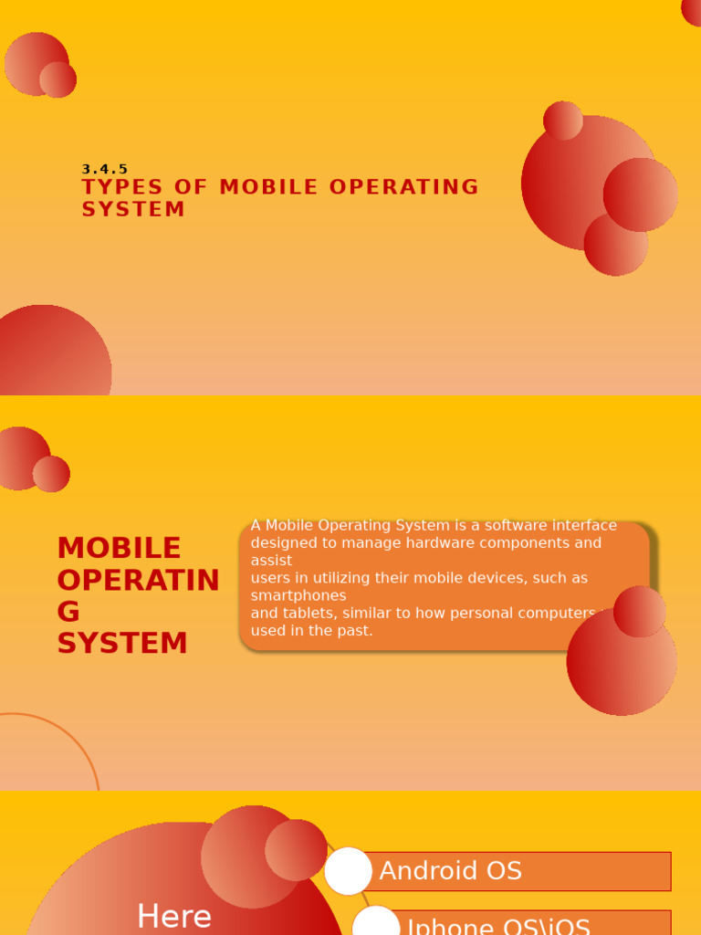 John's Presentation | PDF | Ios | Android (Operating System)