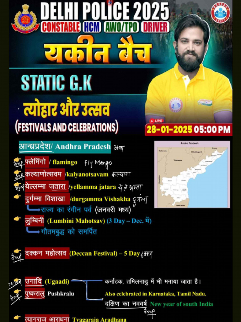 07_a_Static_GK_By_Naveen_Sir_Festivities_and_Celebrations_class_ | PDF
