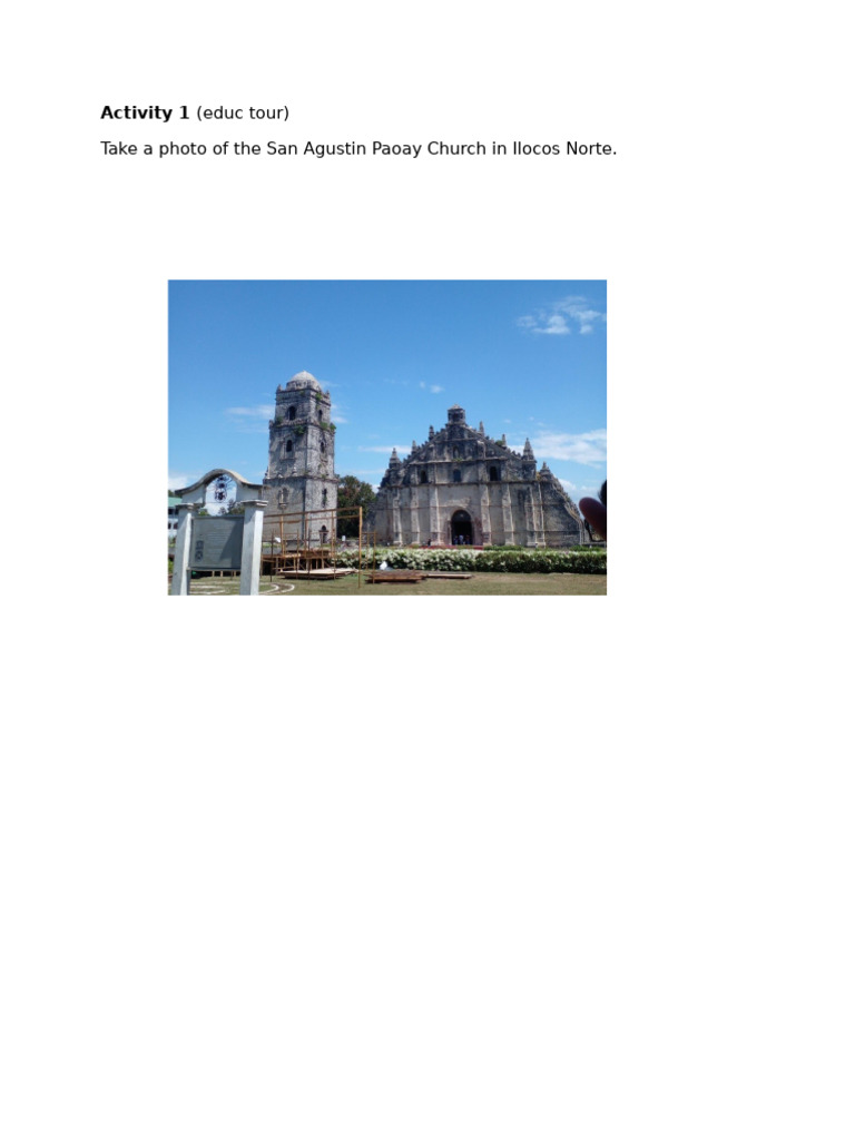 Paoay Church | PDF