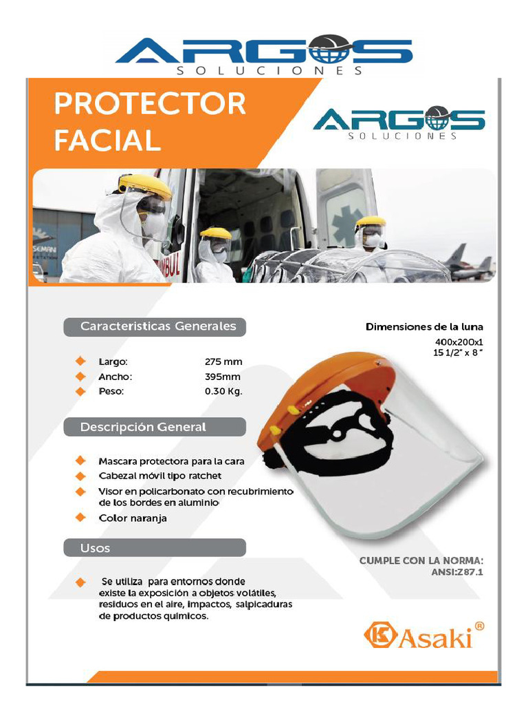 Protector de Esmerilar Asaki | PDF