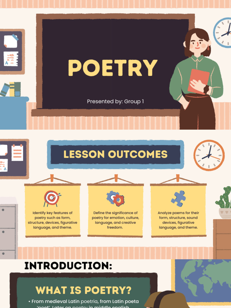 Understanding Poetry: Key Elements & Types | PDF | Poetry | Sonnets
