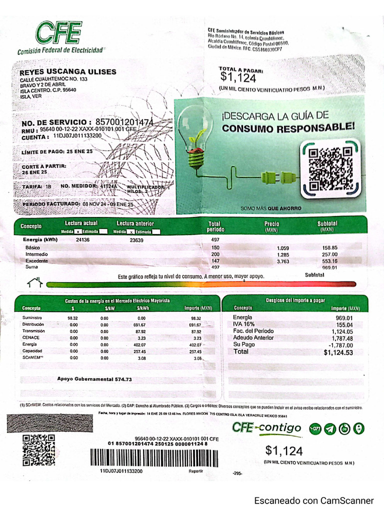 Comprobante de Domicilio | PDF