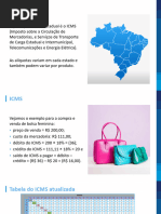 Tabela de ICMS por Estado 2025 | PDF