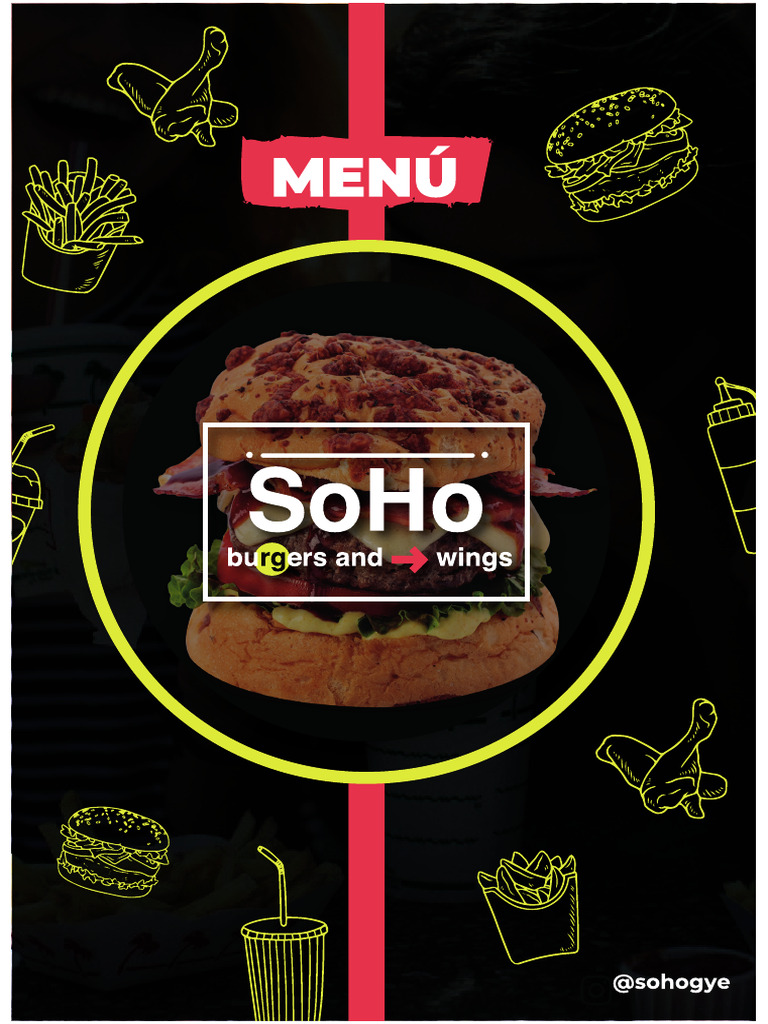 Soho - Menú - Imprimir - 10 MAY 2024 | PDF