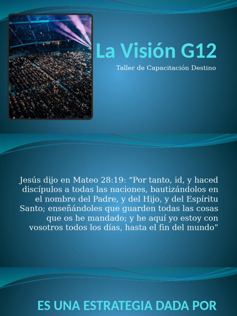 Estrategia de la Visión G12 | PDF | Gran comisión | Jesús