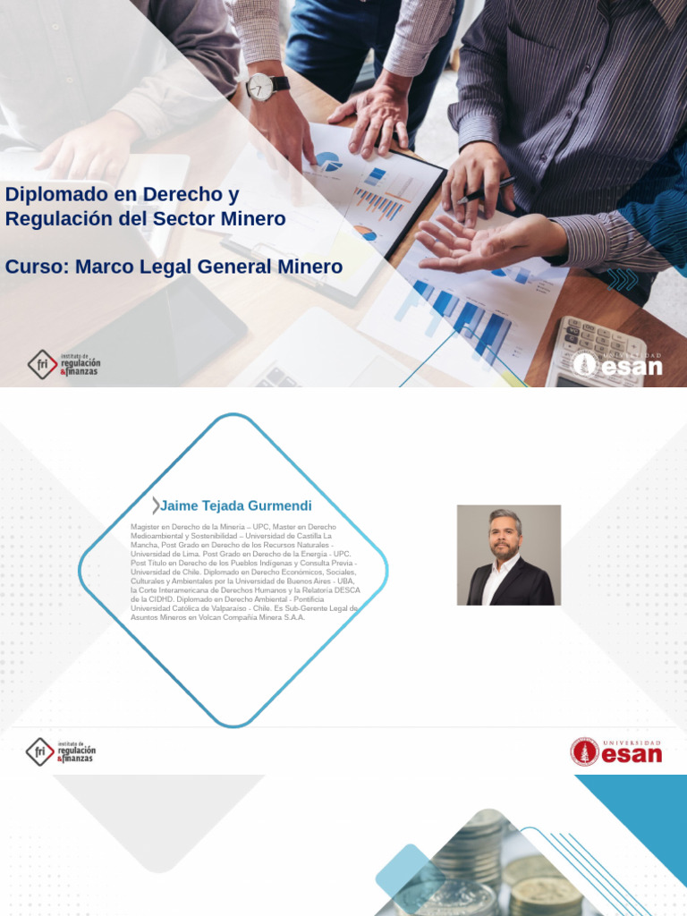 Clase N° 5 - Institucionalidad en Minería - Personas Inhábiles - Due ...