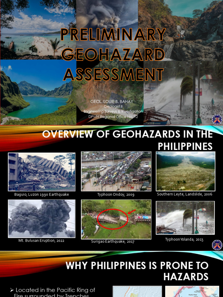 Field Engineers Geohazard-Sir Louie | PDF | Volcano | Earthquakes