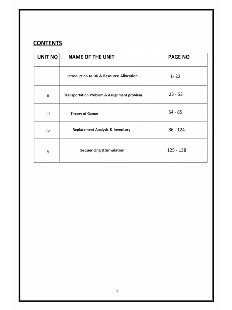 Operations Research | PDF