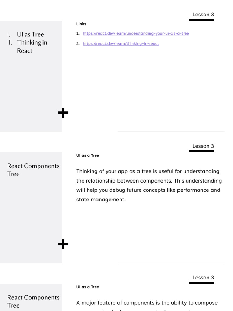 React Academy - NU OA - Lesson 3 | PDF | User Interface | Systems Engineering
