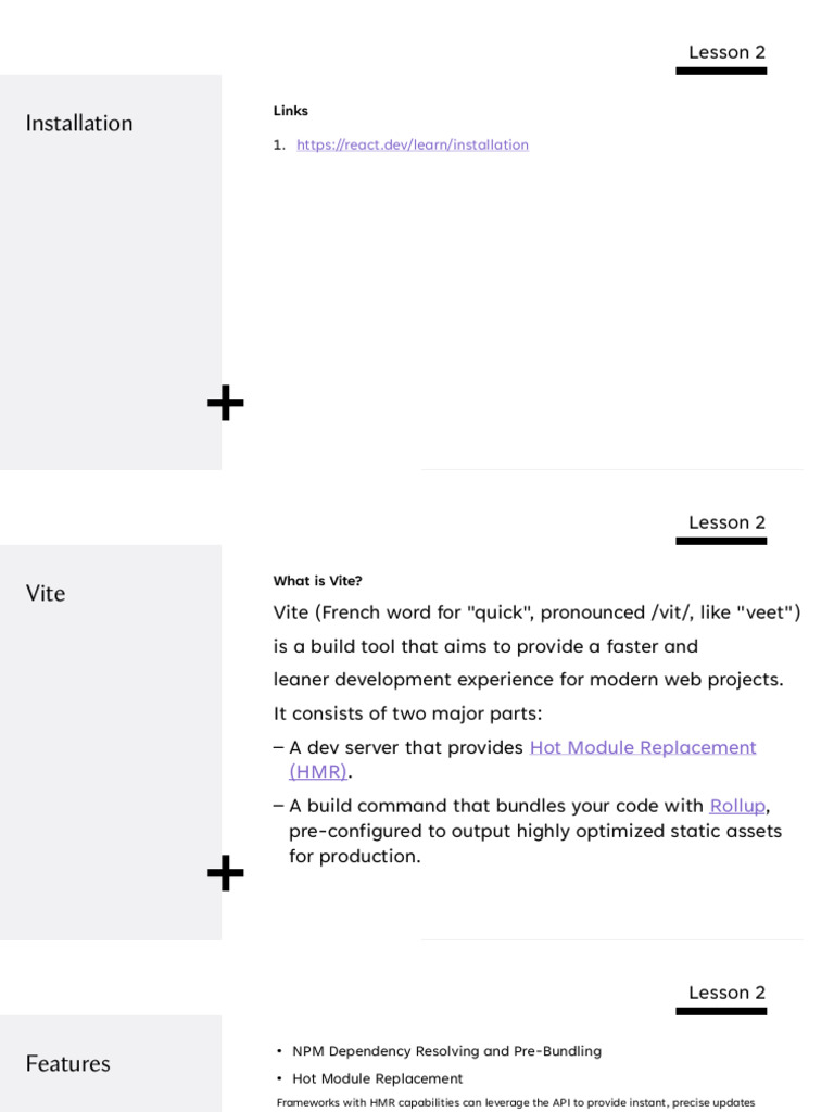 React Academy - NU OA - Lesson 2 | PDF