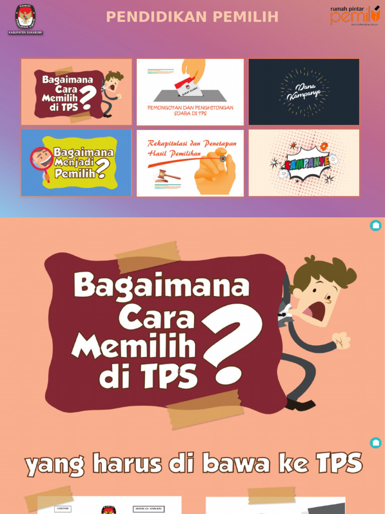 Seri Pendidikan Pemilih | PDF