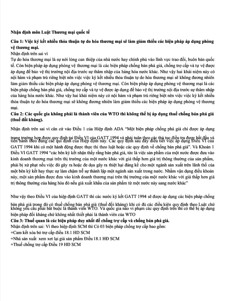 Nhận-định-TMQT-tiếp | PDF