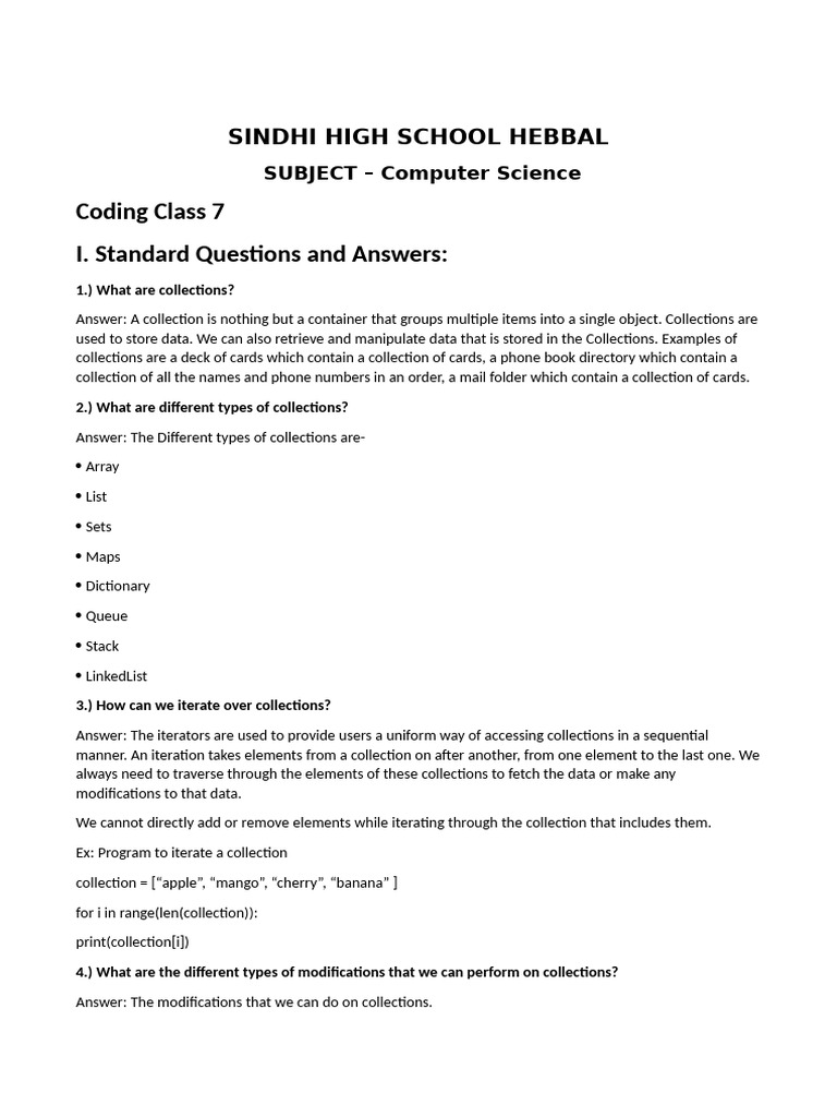 Class_7_Chapter_6_Collection_worksheet_kdmhiitvi7g9ptm (4) | PDF | Computer Programming ...
