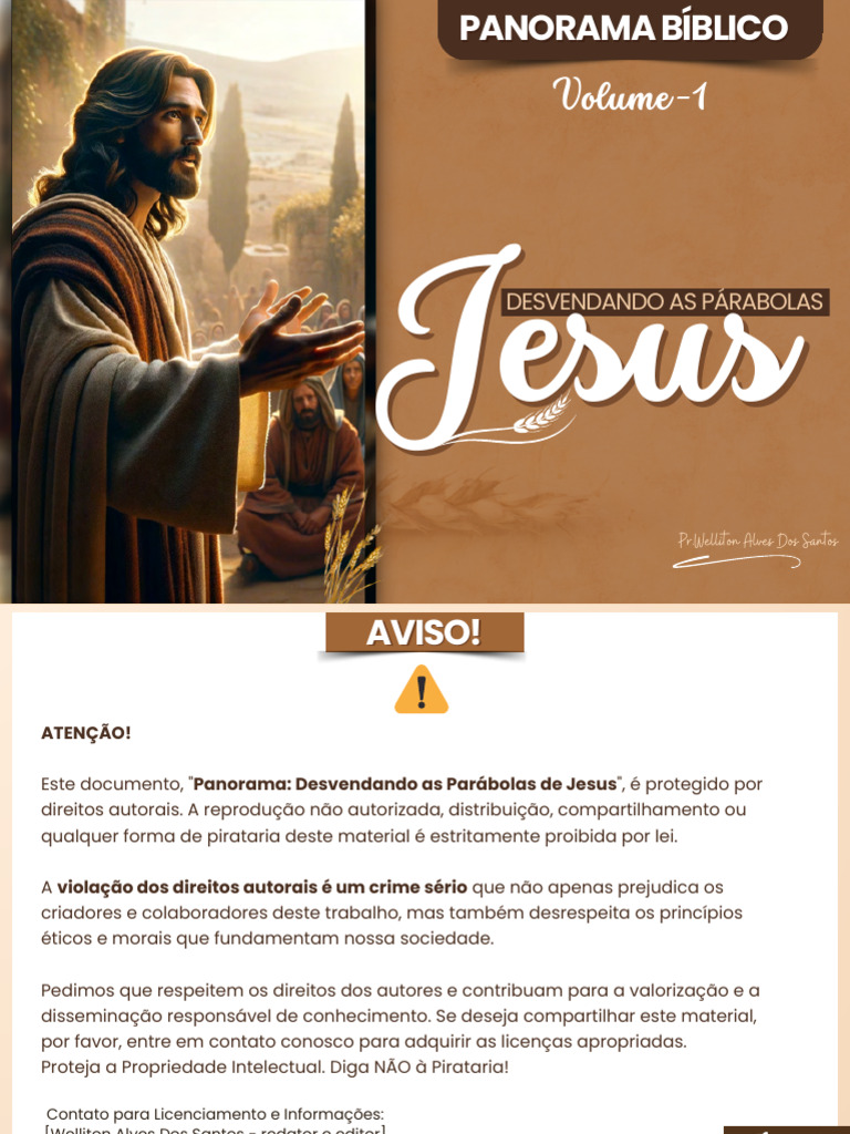 Entendendo as Parábolas de Jesus | PDF | Jesus | Parábolas de Jesus