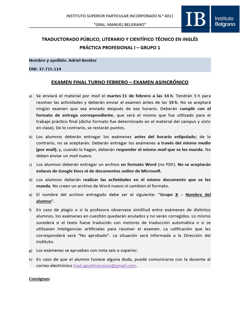 3 - Grupo 1 - Adriel Benitez | PDF | Reproducción humana | Salud sexual