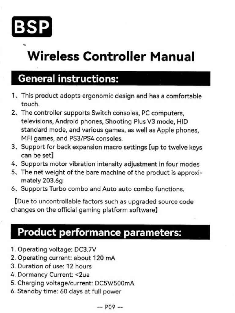 Manual Controle Zelda | PDF