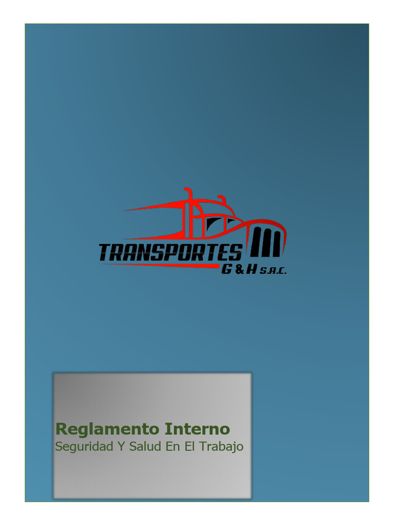 SG SST Transporte Risst | PDF | Seguridad y salud ocupacional | La ...