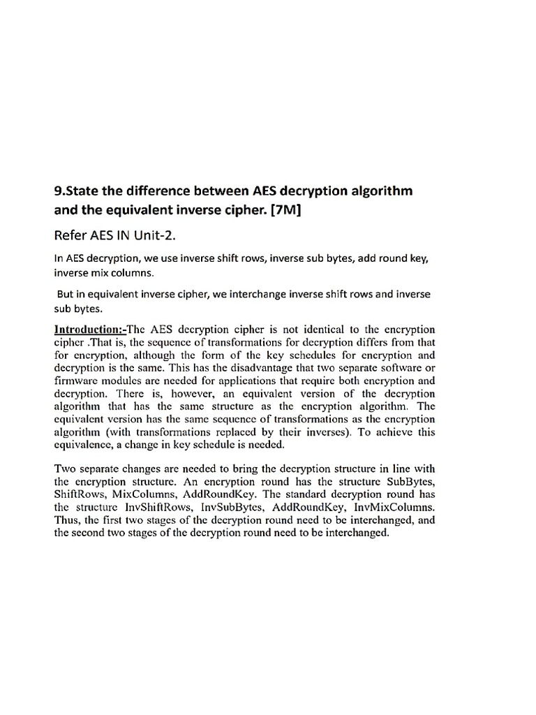 Cns - Unit-3 Mid | PDF