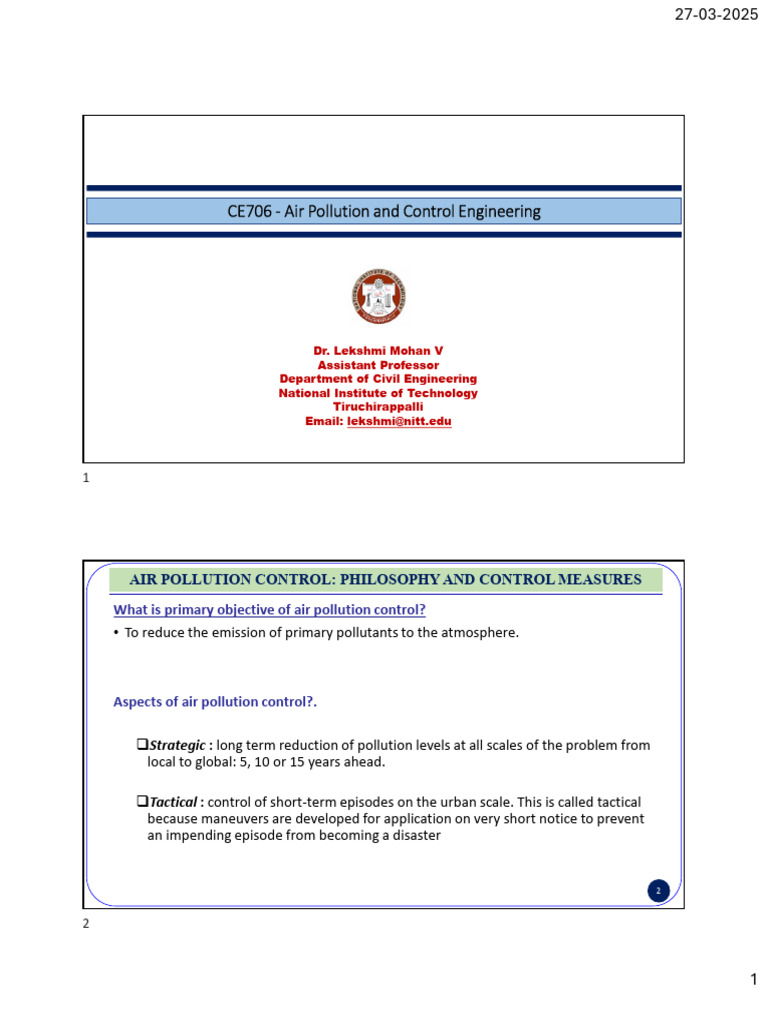 APCE - Settling Chamber and Cyclone | PDF | Particulates | Chemistry