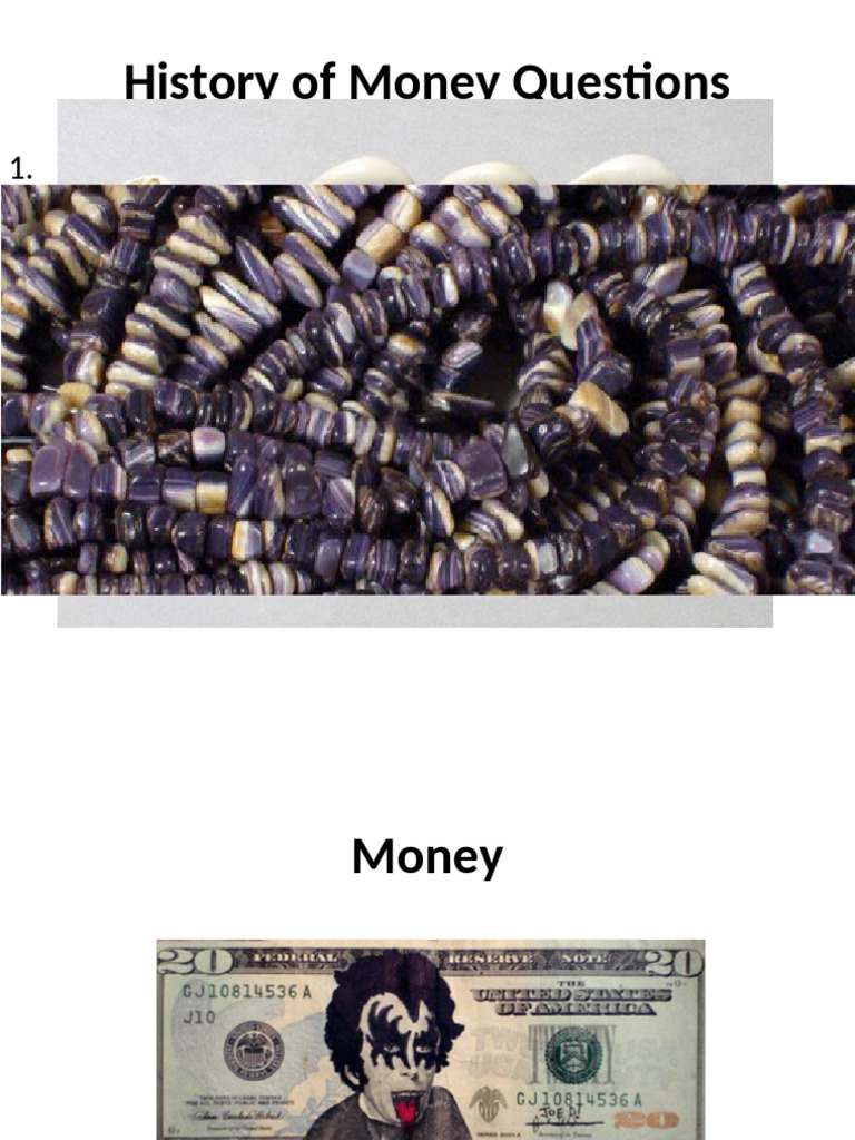Evolution and Functions of Money | PDF