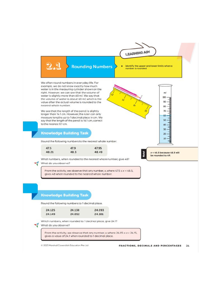 Maths Ebook Unit 20 PG - 21 | PDF