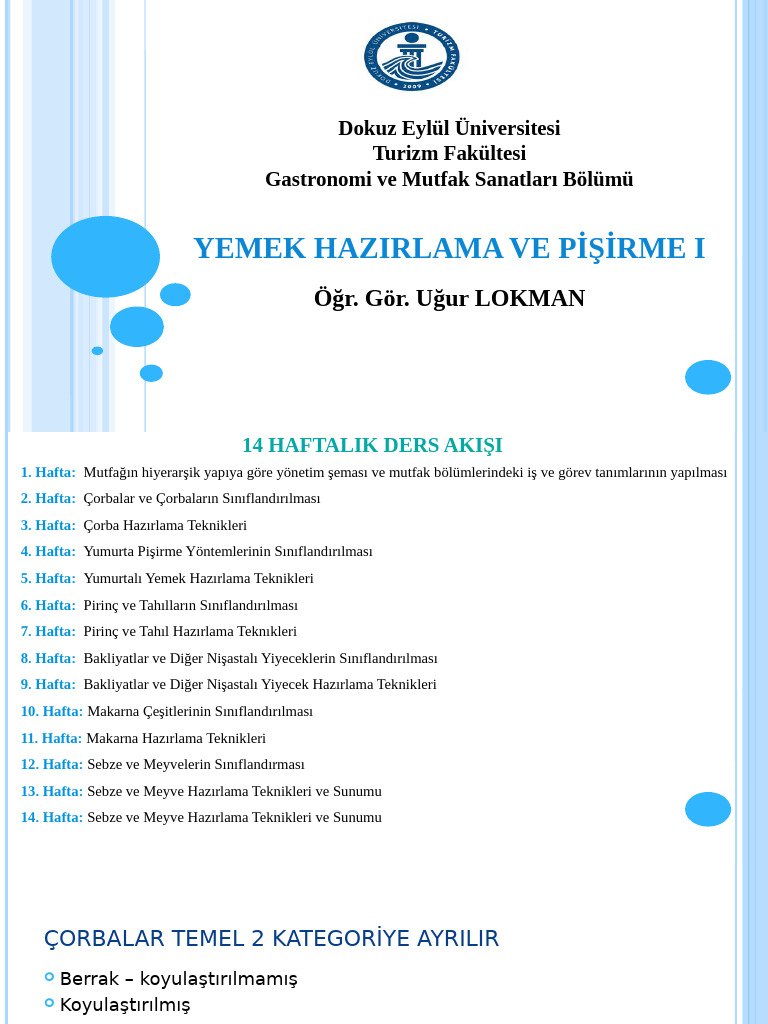 ÇORBALAR | PDF