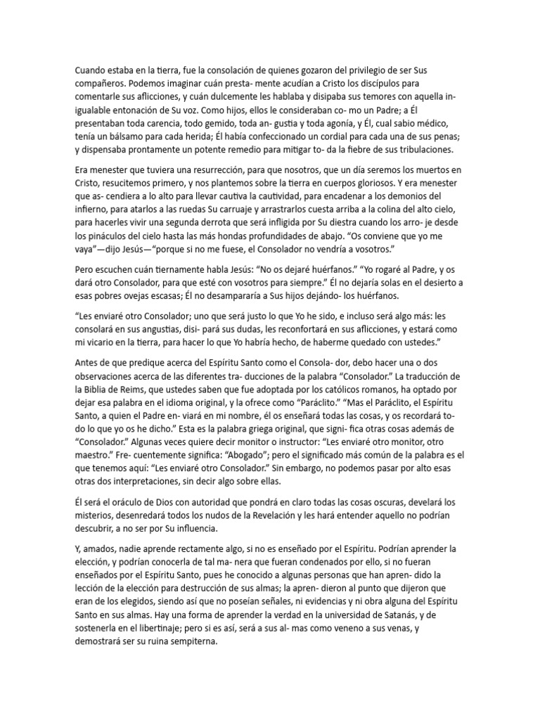 Nuevo Documento de Microsoft Word | PDF | espíritu Santo | Amor