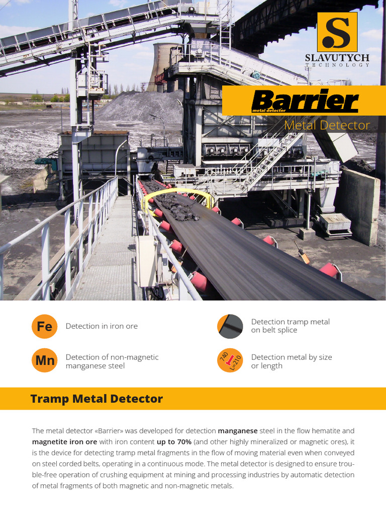 Metal Detector Barrier en | PDF | Metal Detector | Manganese